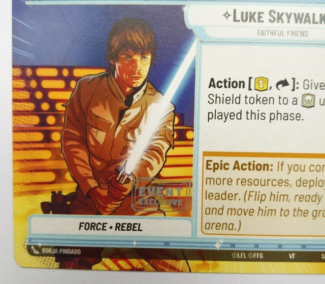 STAR WARS UNLIMITED - Luke Skywalker Event Promo Card - Near Mint EUR ...