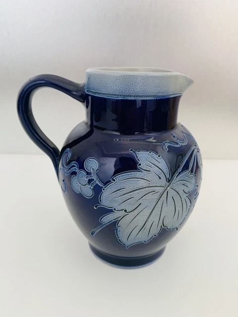 🍇ANCIEN POT PICHET en grès poterie d'Alsace de Betschdorf signé vintage Raisin EUR 19,90 ...