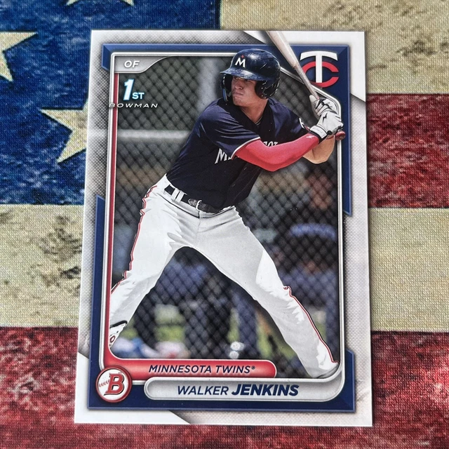 WALKER JENKINS 2024 Bowman 1a Prospettiva carta #BP-43 gemelli ...