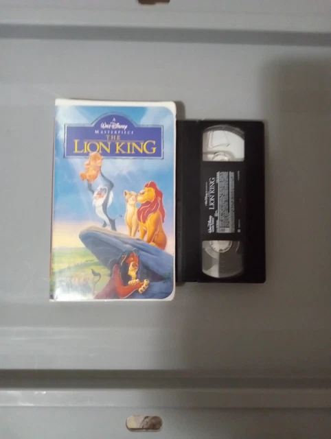 VHS DISNEY'S LE Roi Lion (collection Walt Disney Masterpiece) 1994 RARE ...