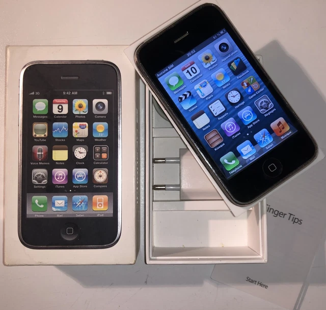 APPLE IPHONE 3GS - 16Gb - Modèle Collector - Boite & chargeur - parfait etat EUR 115,00 ...