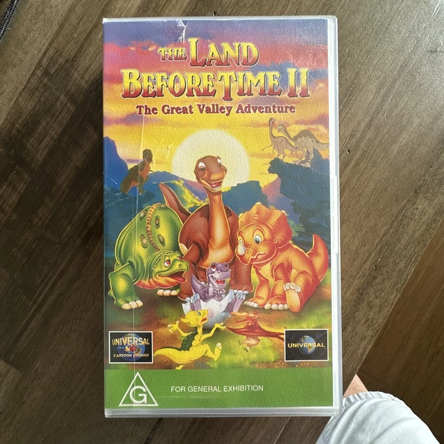 The Land Before Time 2 The Great Valley Adventure Vhs Video Tape 0 99