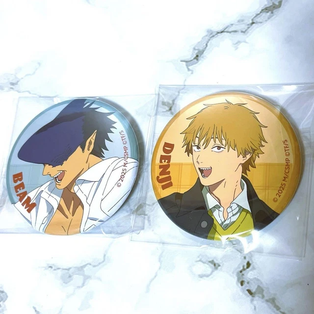 CHAINSAW MAN CAFE Limited Trading Can Badge Beam Denge EUR 47,97 ...