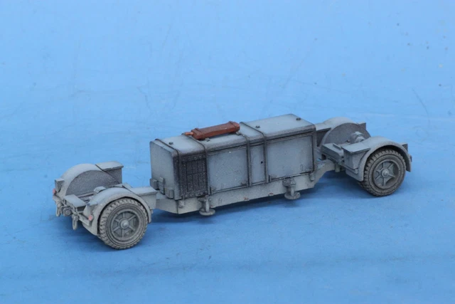 1:72 PANZER MODELL schwerer Generator Anhänger WH gebaut bemalt EUR 7 ...