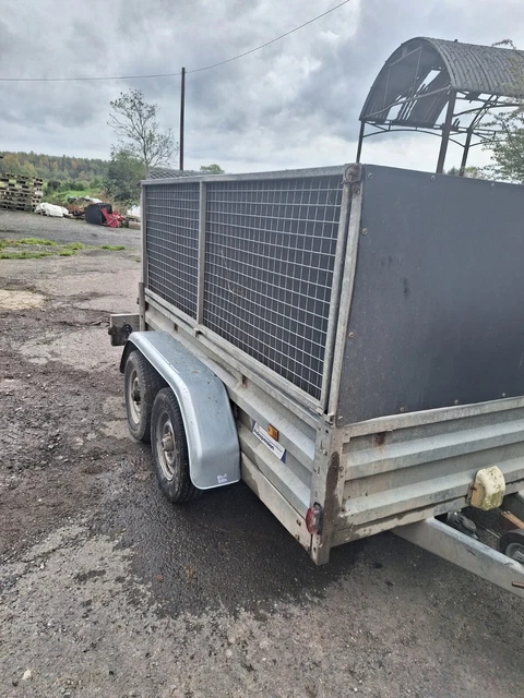 INDESPENSION 8X5 TRAILER Mesh Side's £2,250.00 - PicClick UK