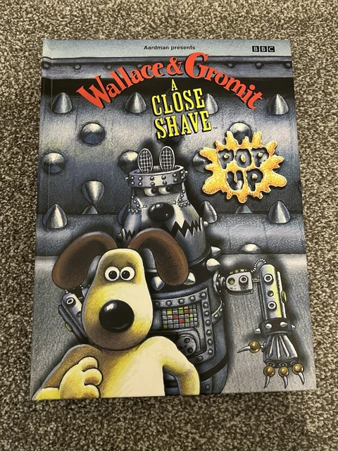 WALLACE & GROMIT- a Close Shave Pop-Up Hardback Book by BBC 1998 ...