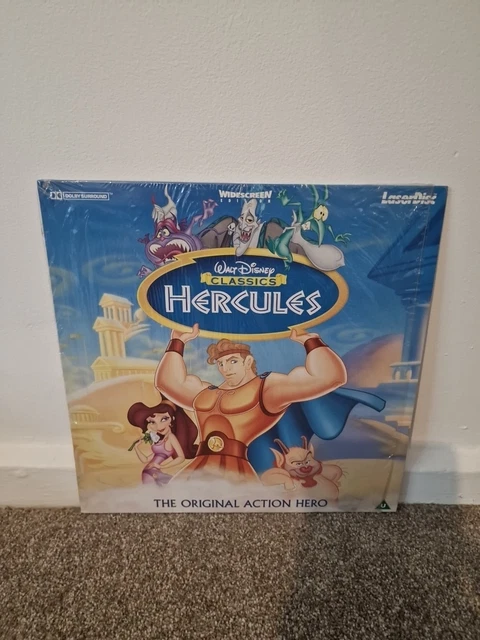WALT DISNEY CLASSICS Hercules PAL Laserdisc Dolby Surround PLFEB 37331 ...
