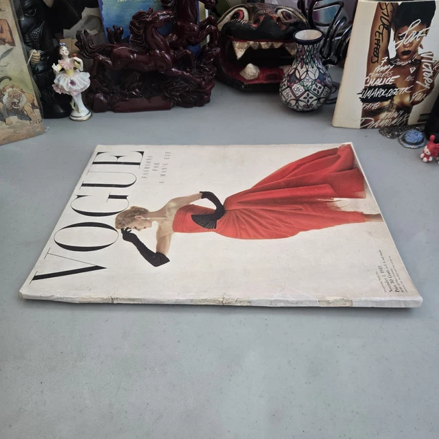 NOVEMBER 1949 VOGUE Magazine FONSSAGRIVES Irving Penn Vtg Fashion ...