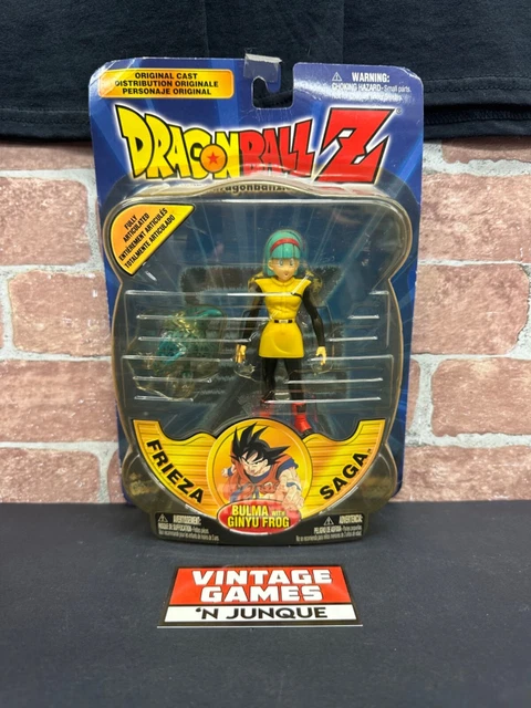 DRAGON BALL Z Frieza Saga (2000) Irwin Toys Bulma with Ginyu Frog ...