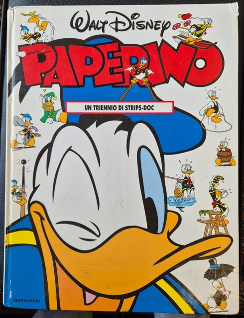 PAPERINO UN TRIENNIO di stip doc Walt Disney Cartonato 1996 1^ edizione ...