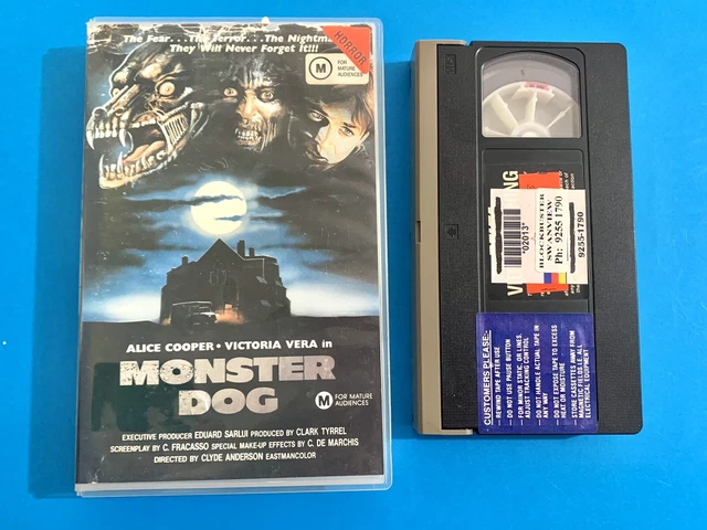 MONSTER DOG PAL VHS Delta Video Big Box Ex-Rental Tape 1984 Horror ...
