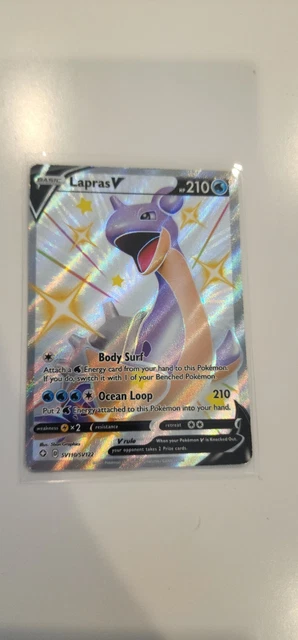 LAPRAS V SV110/SV122 SV110/SV122: Shining Fates Shiny Holo Rare - NM $9 ...