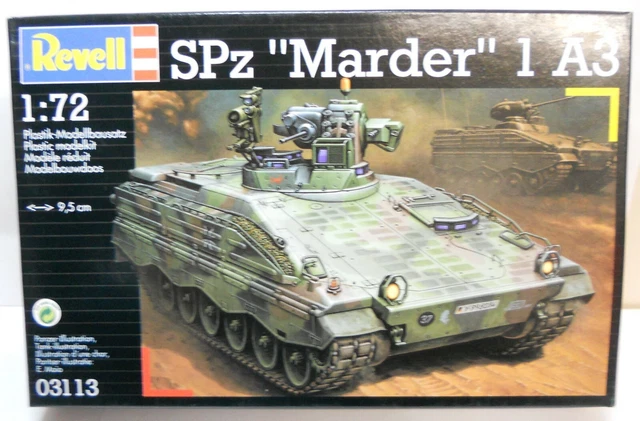 REVELL 1:72 SCALE Plastic Kit No 03113 SPz "Marder" 1 A3 Infantry ...