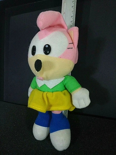 FAKE SONIC THE Hedgehog AMY ROSE 8.5" Bootleg Plush Doll Figure Sega ...