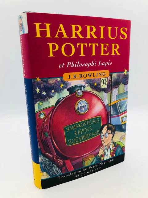 HARRY POTTER & the Philosopher's Stone - Rowling 2003 Latin Edition 1st ...
