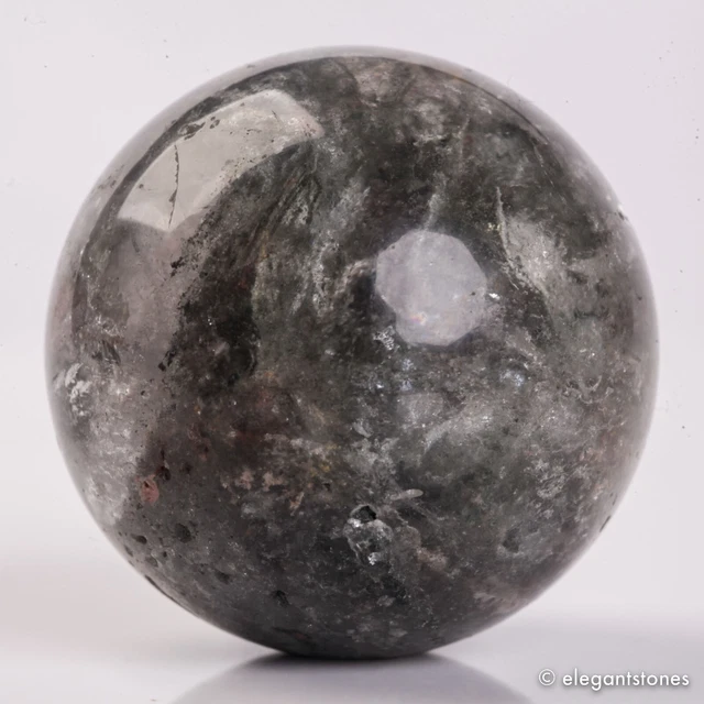 68G36MM NATURAL GARDEN/PHANTOM/GHOST/LODOLITE Quartz Crystal Sphere ...