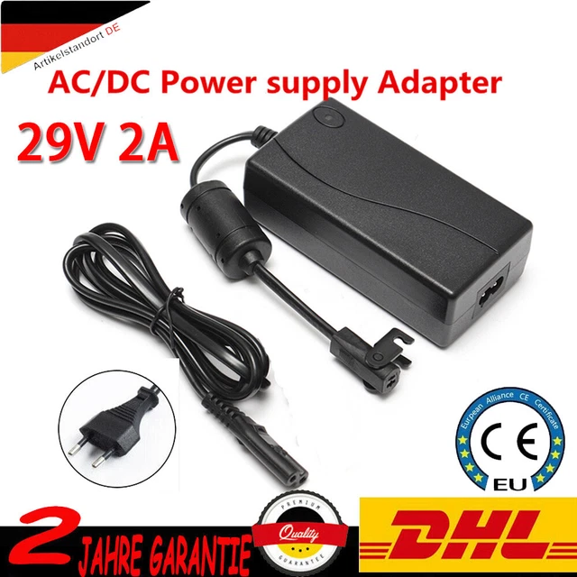 AC/DC 2A 29V elektrische Liege Sofa Adapter Transformator Netzteil f ...