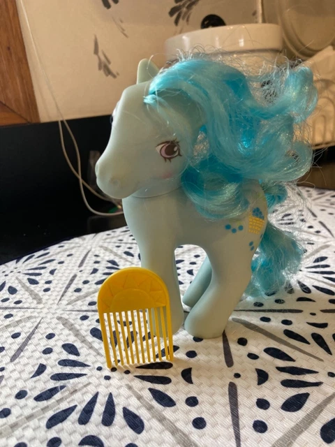 MY LITTLE PONY g1 Blueberry Baskets MLP HTF Blue Fruit with brush £54. ...