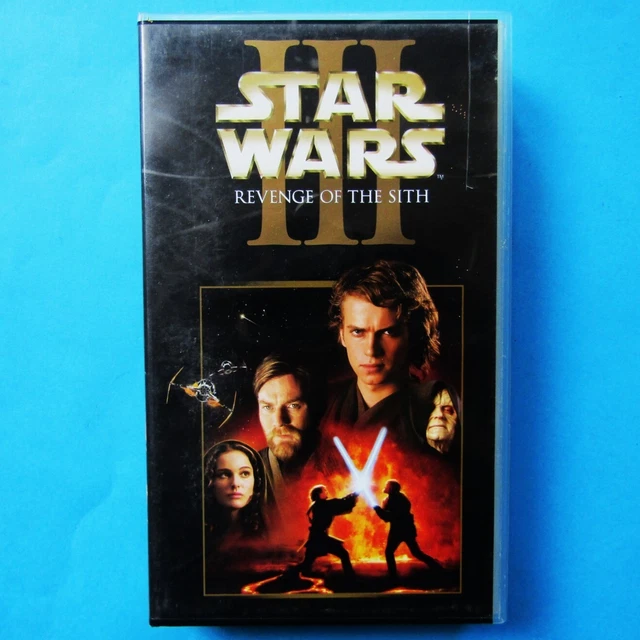 STAR WARS III - Revenge of the Sith - South Africa Movie VHS Tape (2005 ...