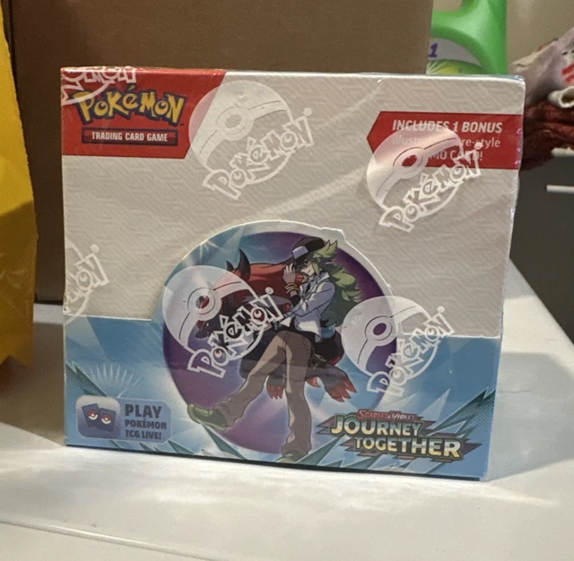 POKEMON S&V JOURNEY Together ENHANCED BOOSTER BOX + PROMO (IN HAND ...