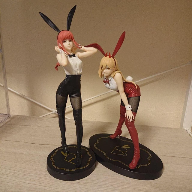 CHAINSAW MAN BICUTE Bunnies Makima Power Figure Set Premium Collectible ...