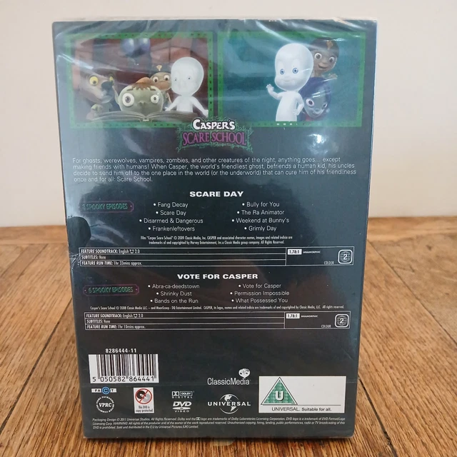 CASPERS SCARE SCHOOL double film box set Vote for Casper Scare Day ...