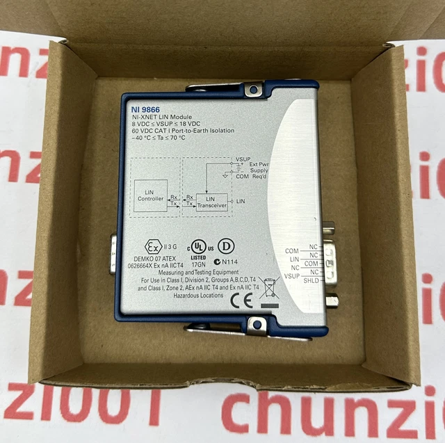 NATIONAL INSTRUMENTS, NI 9866 NI-XNET LIN Module $430.00 - PicClick