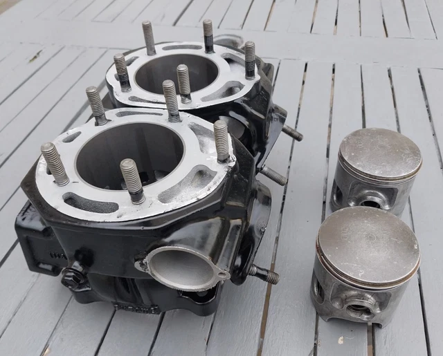 YAMAHA RD350LC YPVS LC2 31K Barrels Kolben Top End Zylinder EUR 286,49 ...