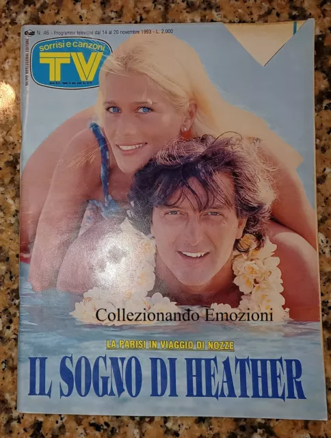 Tv Sorrisi E Canzoni N 46 1993 Parisi Gerry Scotti Tom Cruise De