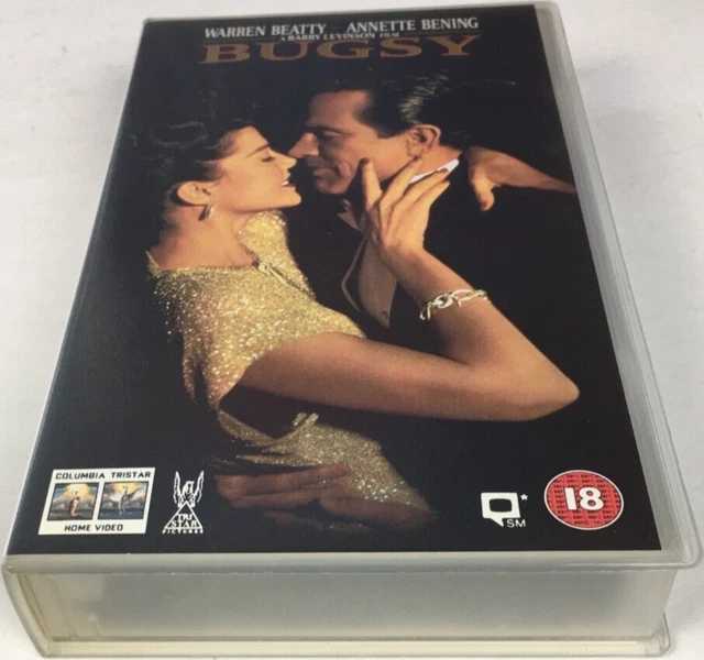 BUGSY (1991) VHS PAL 1993 Columbia Tristar Release Dolby Surround Video ...