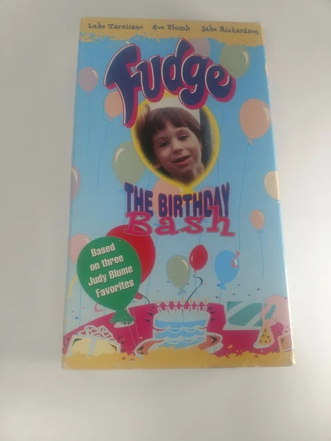 RARE FUDGE- The Birthday Bash Vhs 1996 Judy Blume Eve Plumb1994 £20.41 ...