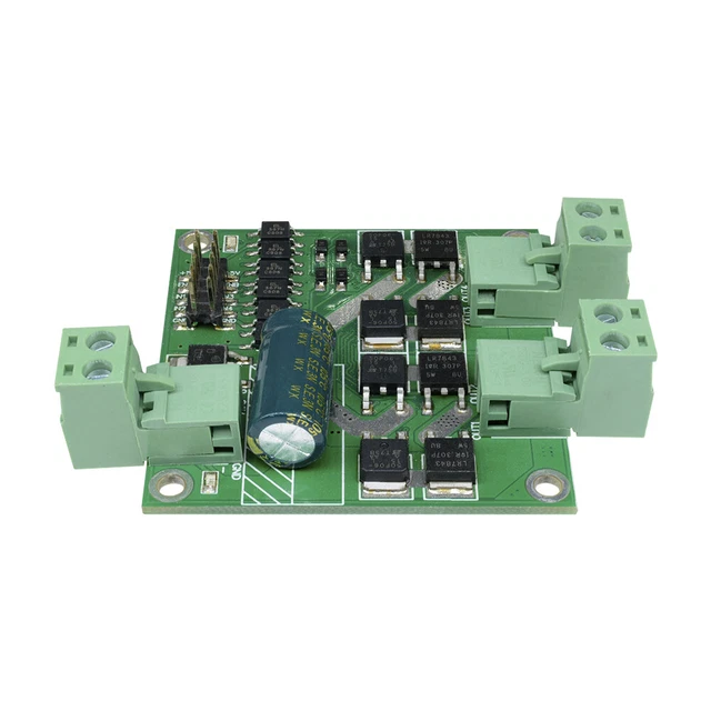 12V/24V 7A 160W Dual DC motor Driver Module / Board H-bridge L298 Logic ...