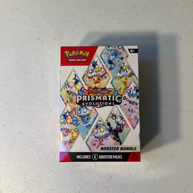 Pokemon Prismatic Evolutions Booster Bundle Box Factory Sealed Us