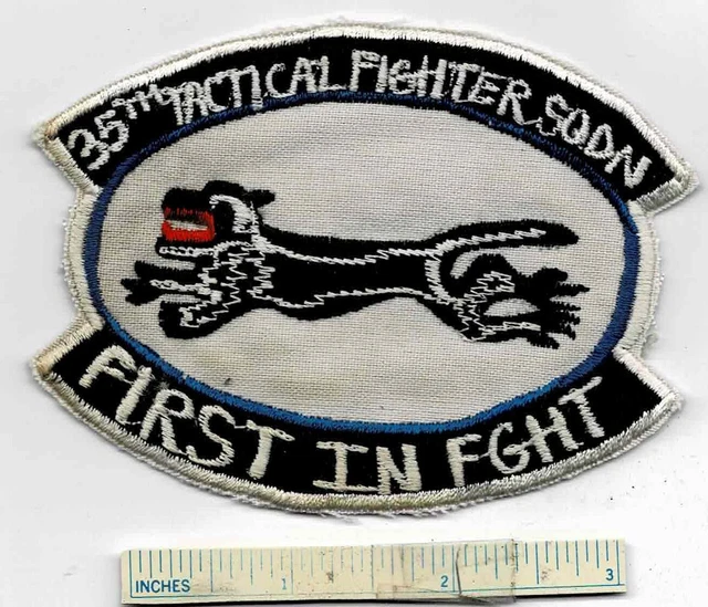 VIETNAM WAR 35TH TACTICAL FIGHTER Squadron USAF US Air Force Shoulder ...
