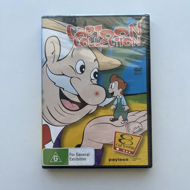 CARTOON COLLECTION – 8 Cartoons DVD – All Regions – Brand New Sealed ...