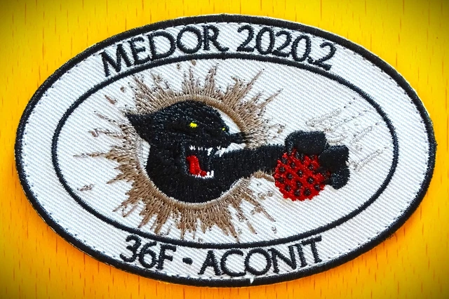 PATCH BRODÉ / AERONAVALE - FLOTTILLE 36F / DETACHEMENT FREGATTE FLF ACONIT 2020 EUR 14,80 ...