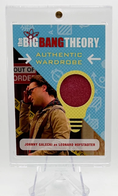 2016 THE BIG Bang Theory Seasons 6 and 7: Johnny Galecki Authentic ...