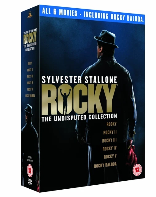 ROCKY: THE UNDISPUTED Collection (DVD) Burgess Meredith Burt Young ...