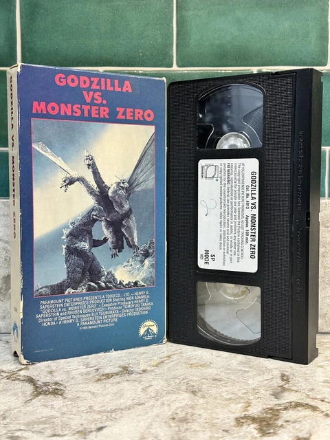 GODZILLA VS. MONSTER Zero Paramount 1st Edition (1966) VHS Movie ...