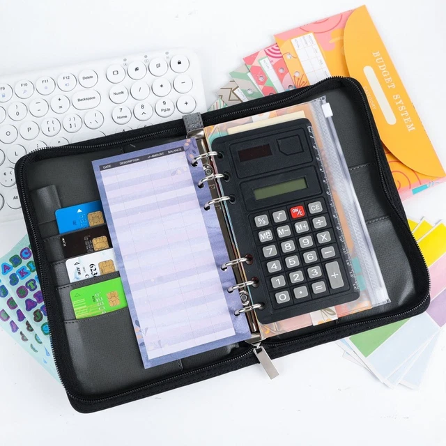 MONEY SAVING CHALLENGE Budget Binder Notebook Financial Planning $35.74 ...