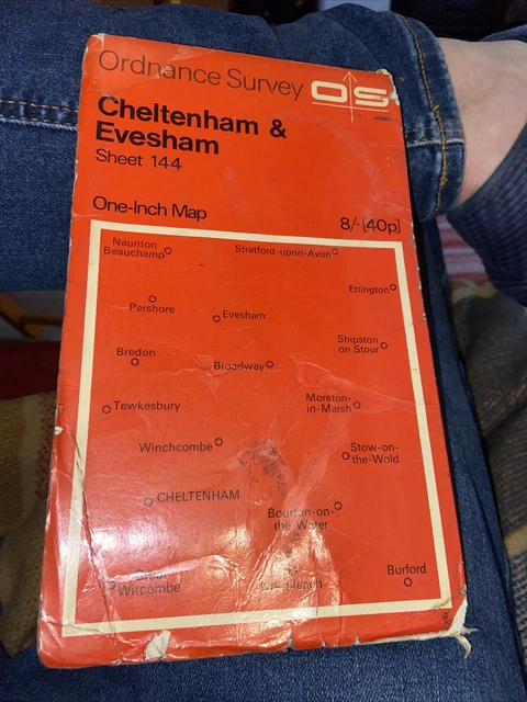 Os Map Cheltenham FOR SALE! - PicClick UK