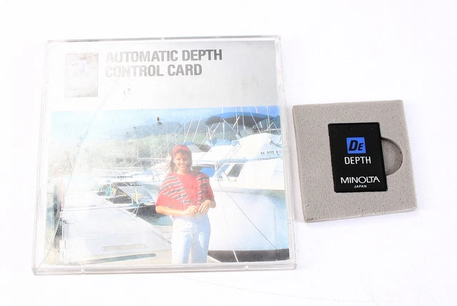 MINOLTA AUTOMATIC DEPTH Control Card For Certain Maxxums, Untested ...