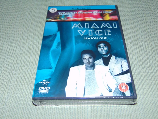 MIAMI VICE DVD Complete Season Series 1 One 1984 UK Region 2 NEW SEALED EUR 10,86 - PicClick IT