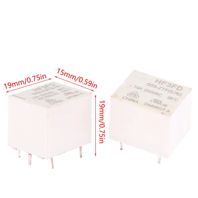 1PIECE HF3FD-009-ZTF HF3FD 009-HSTF HF3FD 009-H3F 4PIN Relay $5.06 ...