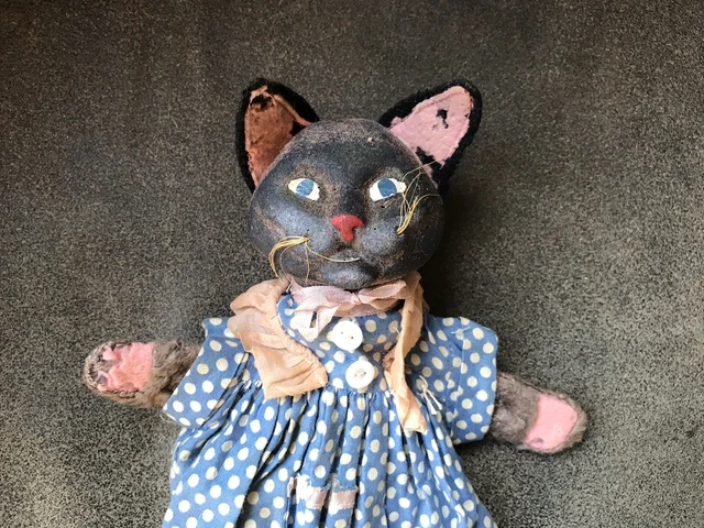 VINTAGE PRUDENCE KITTEN Puppet Primrose Kitten Muffin the Mule 1950s ...