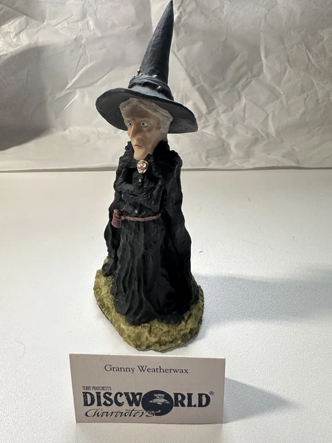 GRANNY WEATHERWAX CLARECRAFT Discworld Figure DW06 With Original Tent ...