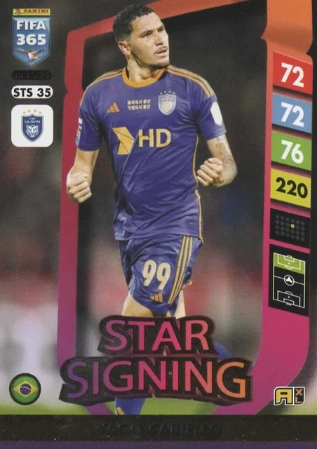 PANINI FIFA 365 2025 Star Signing STS 35 Yago Cariello EUR 1,00 ...