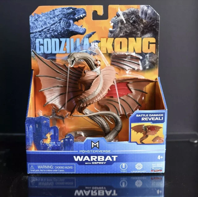 NEW MONSTERVERSE GODZILLA vs Kong 15cm Hollow Earth Monsters Warbat ...