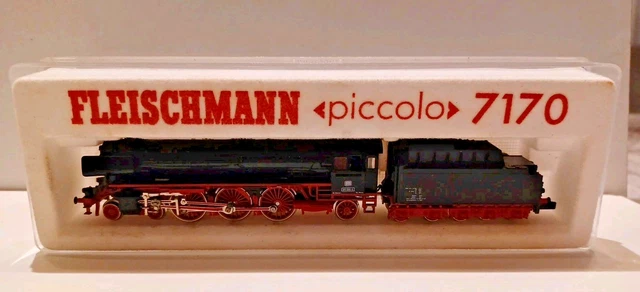 FLEISCHMANN PICCOLO - 7170 - Spur N - DB Dampflok mit Tender - OVP EUR ...