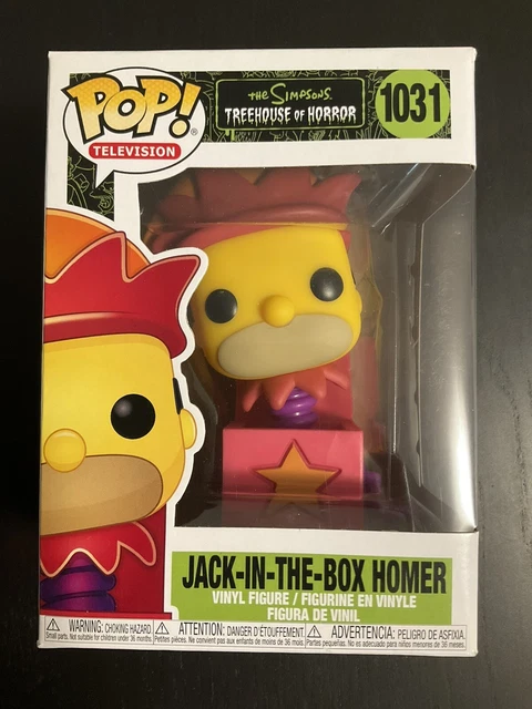 FUNKO POP THE Simpsons Tree House Of Horror - Jack In The Box Homer EUR ...